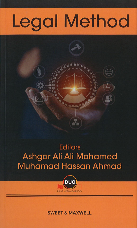 Legal Method by Dr Ashgar Ali Ali Mohamed | 2023 – Law Books Malaysia | Joshua Legal Art Gallery