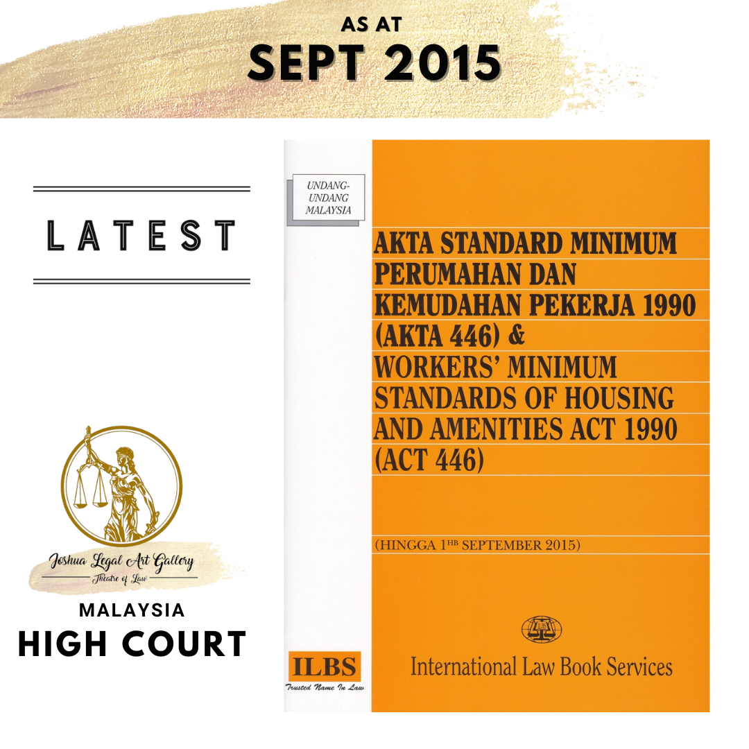 Buy Akta Standard Minimum 1990 (Akta 446) & Worker's Minimum Standards [Hingga 1hb SEPTEMBER ...