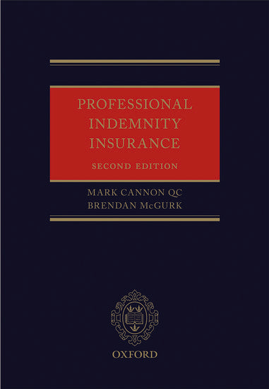 Buy Professional Indemnity Insurance, 2nd Edition – Law Books Malaysia ...