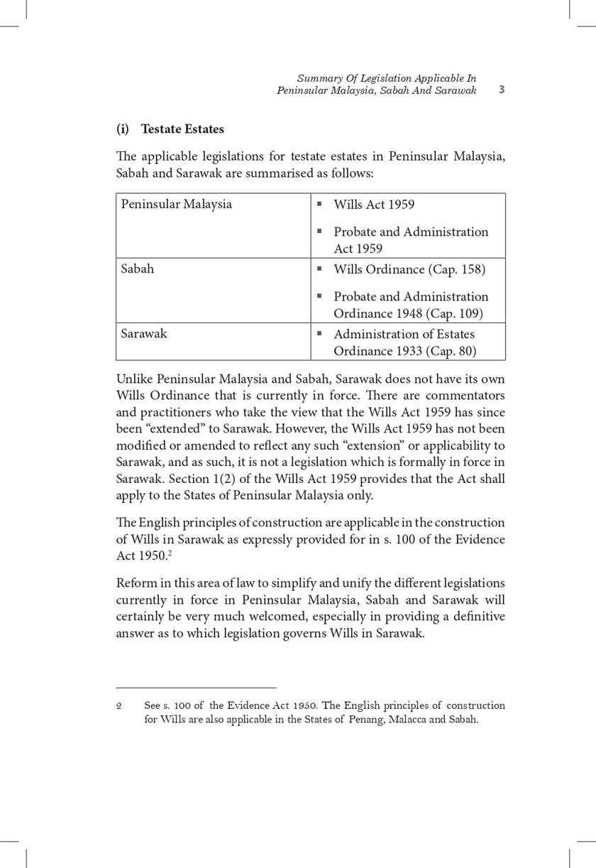 A Comprehensive Guide To Wills Probate And Letters Of Administration I – Law Books Malaysia ...