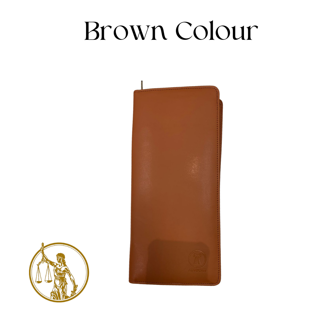 Lawyer Bib/ Band Pouch Brown & Black Colour – Law Books Malaysia ...