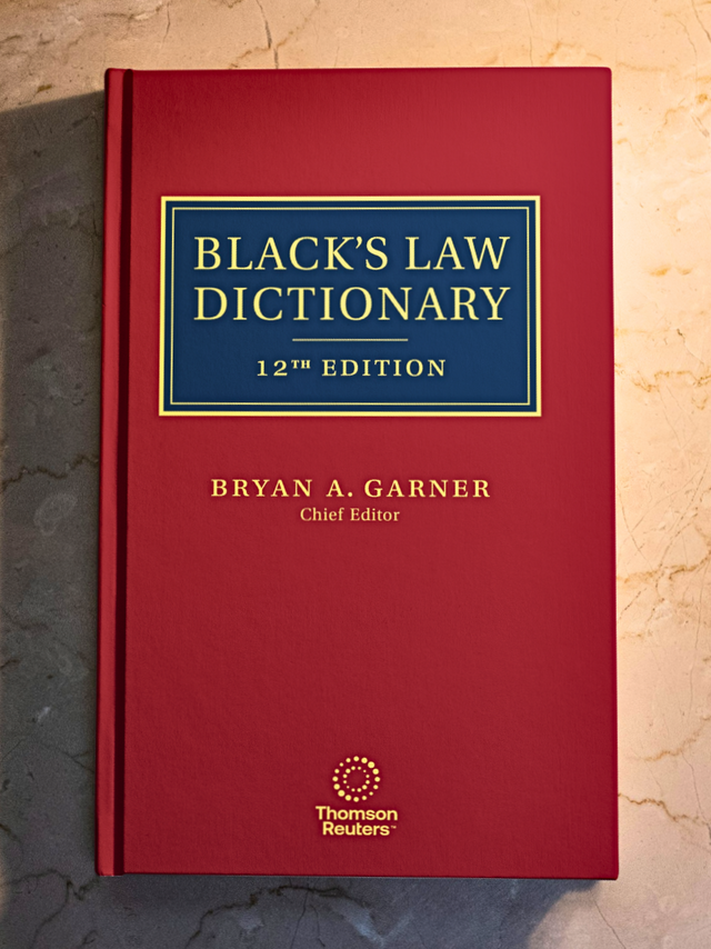 Black's Law Dictionary, 12th Edition | 2024 – Law Books Malaysia ...