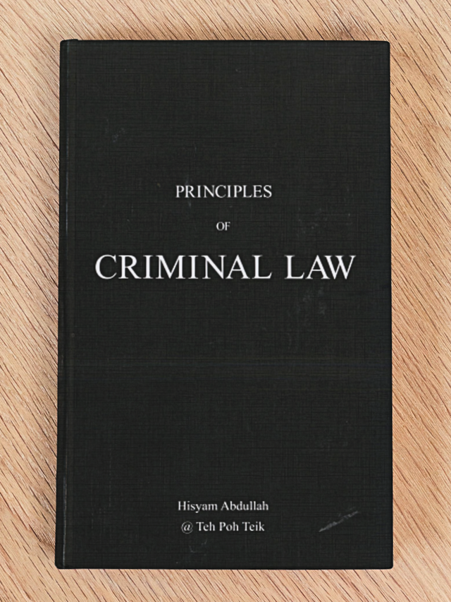 Principles of Criminal Law by Hisyam Teh | 2024 – Law Books Malaysia ...
