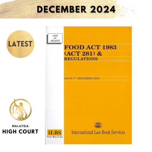 Buy Food Act 1983 (Act 281) & Regulations [As At 1st December 2024 ...