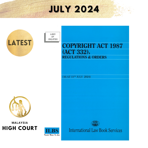 Buy Copyright Act 1987(Act 332), Regulations & Orders [As at 15th July ...