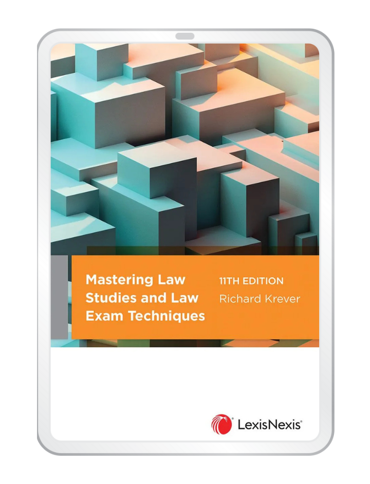 Mastering Law Studies and Law Exam Techniques, 11th edition | eBook ...