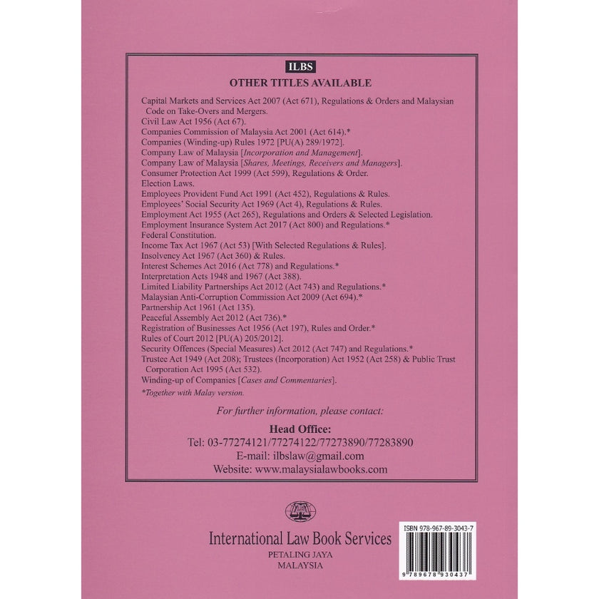 Buy Companies Act 2016 (Act 777), Regulations & Rules book [As At 25th ...