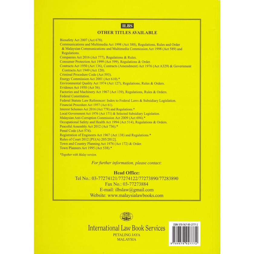 Buy Electricity Supply Act 1990 (Act 447), Electricity Supply ...