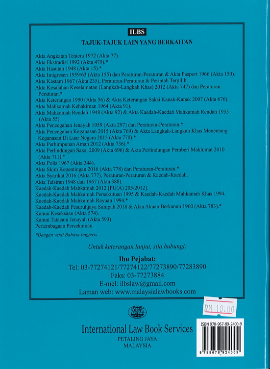 Buy Akta Rahsia Rasmi 1972 (Akta 88) [Hingga 01hb Disember 2022] – Law ...