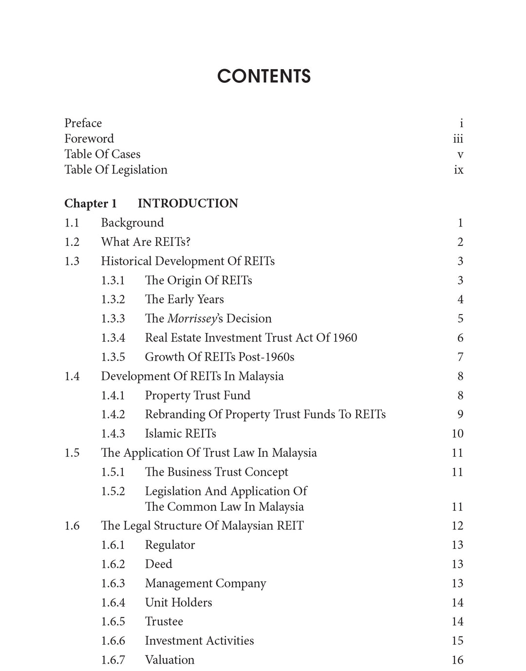 The Law On REITs In Malaysia by Seow Hock Peng – Law Books Malaysia ...