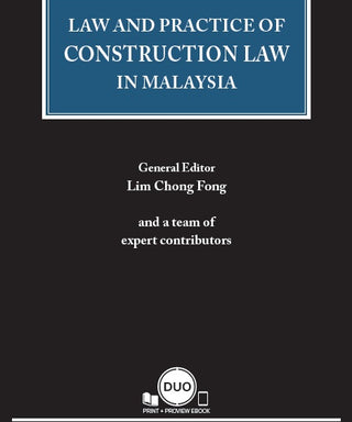 Buy Law And Practice Of Construction Law In Malaysia – Law Books ...