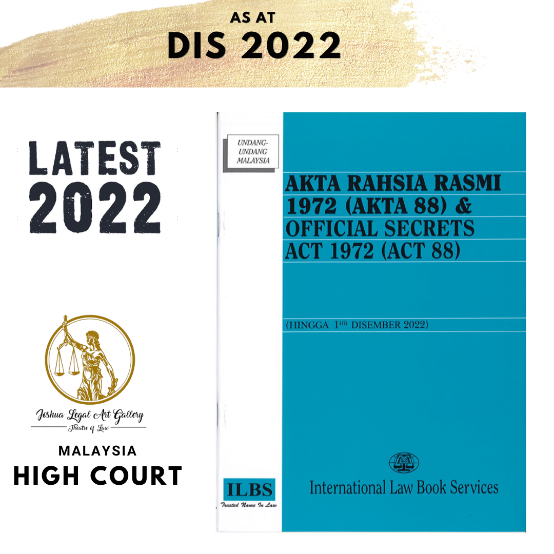 Buy Akta Rahsia Rasmi 1972 (Akta 88) [Hingga 20hb Julai 2024] – Law ...