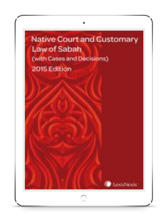 Buy Native Court and Customary Law of Sabah (with Cases and Decisions ...