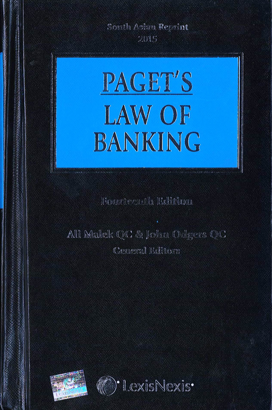 Buy Paget's Law of Banking, 14th Edition – Law Books Malaysia | Joshua ...