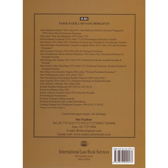 Buy Akta Perkhidmatan Bomba 1988 (Akta 341), Peraturan-Peraturan dan ...